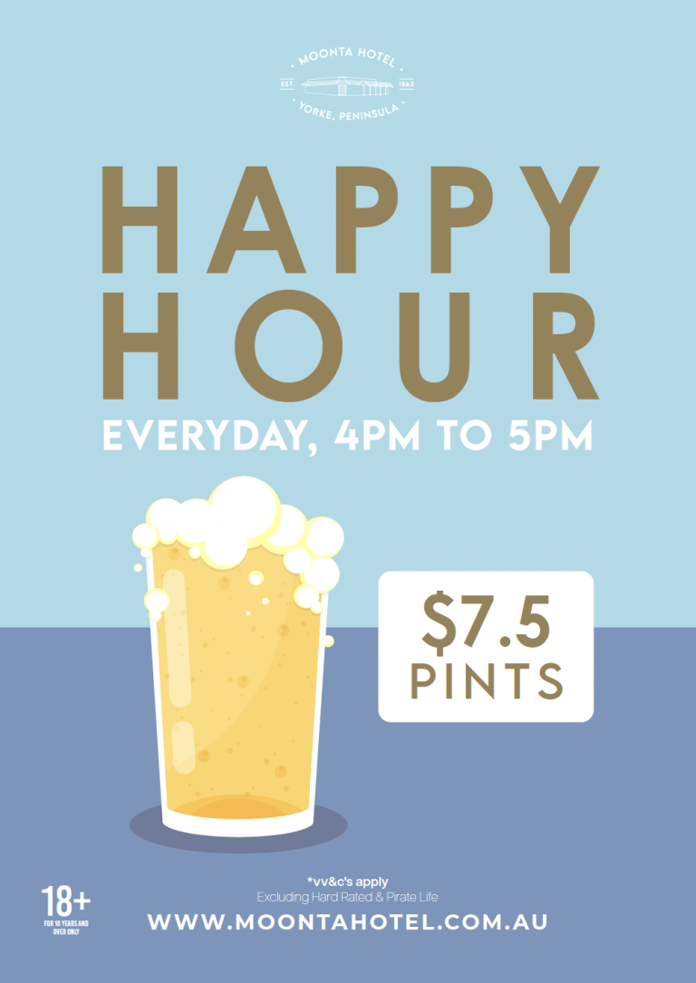 What's On - Moonta Hotel